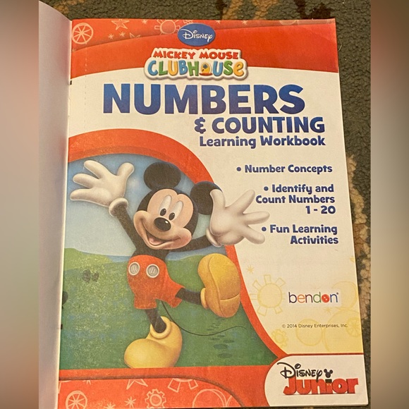 Disney | Toys | Mickey Mouse Clubhouse Flash Cards Learning Workbook ...